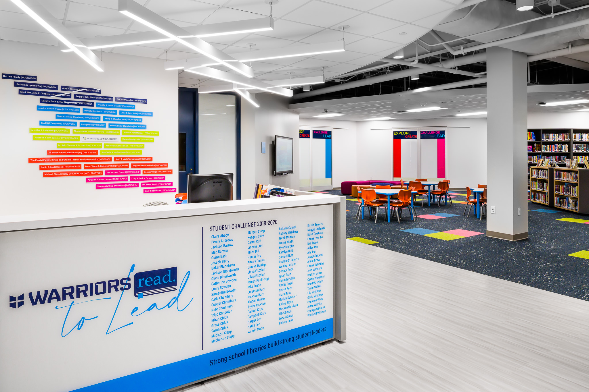 Houston’s First Baptist “First Baptist Academy Library” - Axis Builders LLC