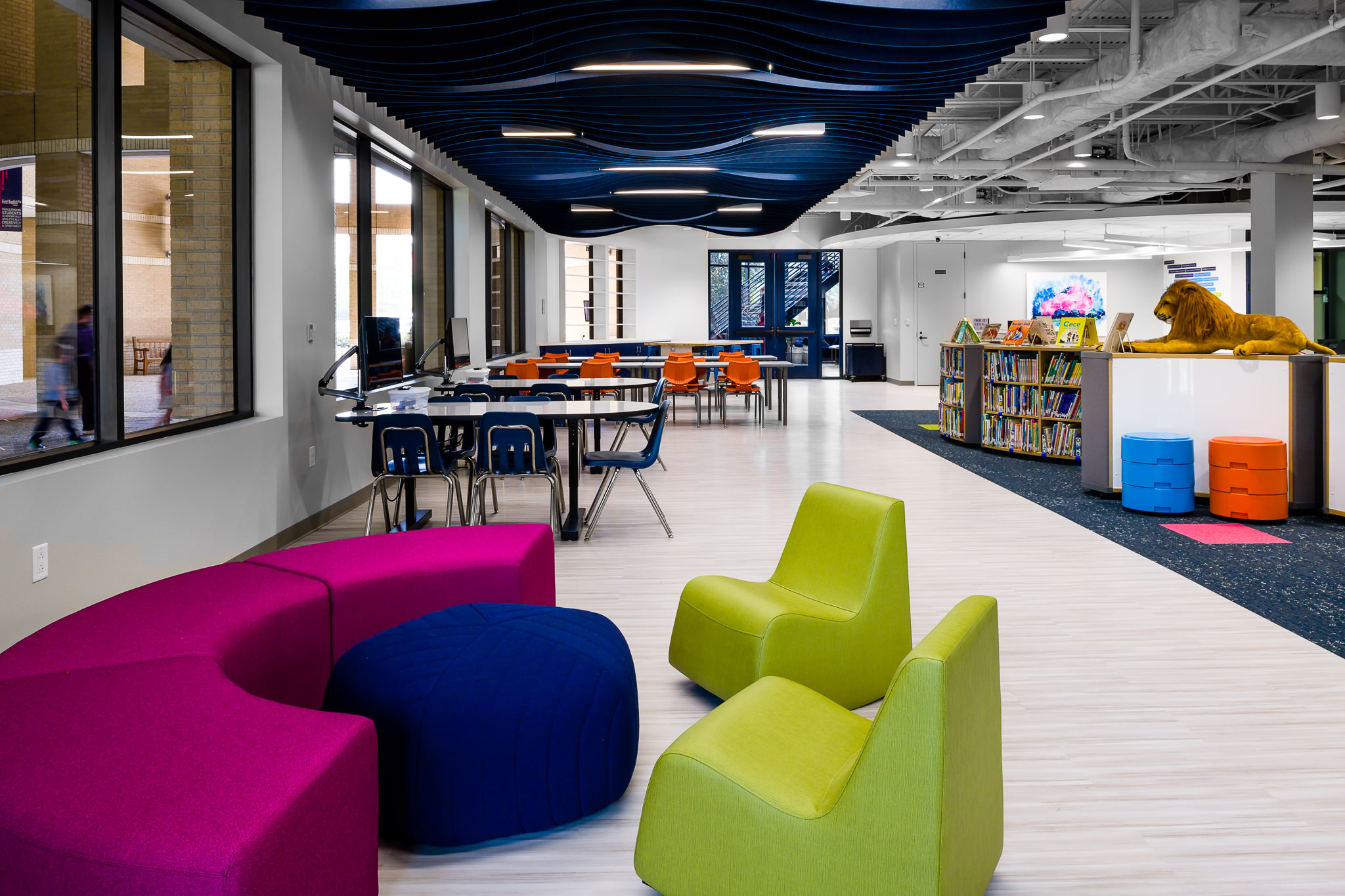 Houston’s First Baptist “First Baptist Academy Library” - Axis Builders LLC